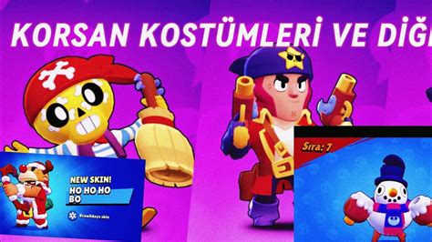 Korsan KostÜmlerİ Ve DİĞer KostÜmler Fİyatlari Ve Tarİhlerİyle Brawl