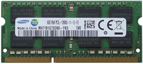 Samsung 8 Gb Ddr3 Laptop Ram 10600mhz 1333mhz Sodimm With 3 Year