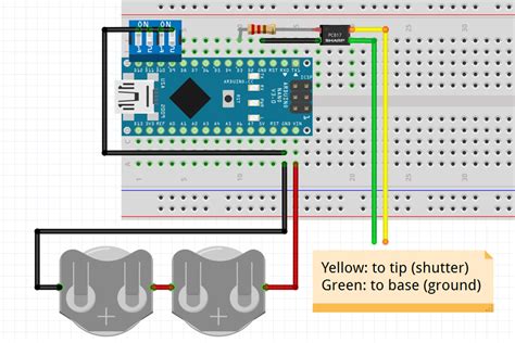 control your dslr camera with an arduino circuit basics