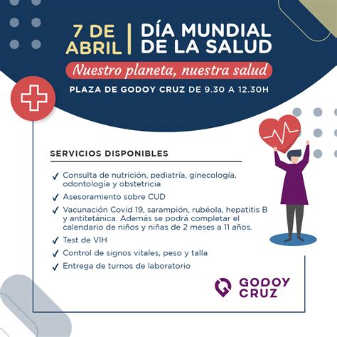 Día Mundial De La Salud Conocé Las Actividades Que Se Realizarán En