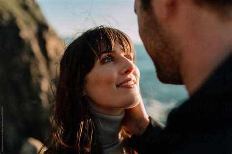 Couple Embracing By Stocksy Contributor Caleb Gaskins Stocksy