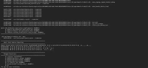 deploy application ios not starting in xamarin stack overflow