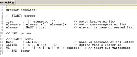 berlin brown and software development implementing a parser and simple