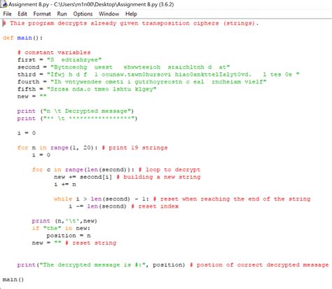 write a python function called getencryptedstrings