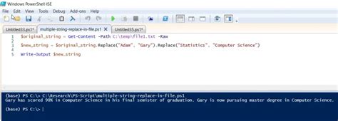 How To Replace Multiple Strings In File In Powershell Active