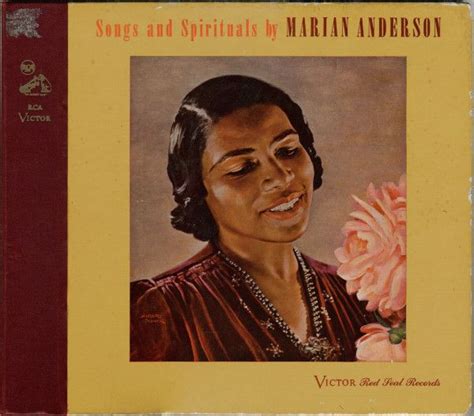 Marian Anderson Songs And Spirituals Shellac Album 1942 Marian