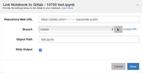 gitlab version control for jupyter notebooks — qubole data service