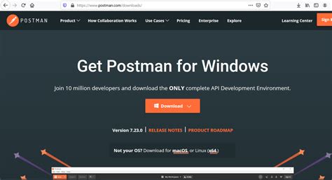 postman api tool