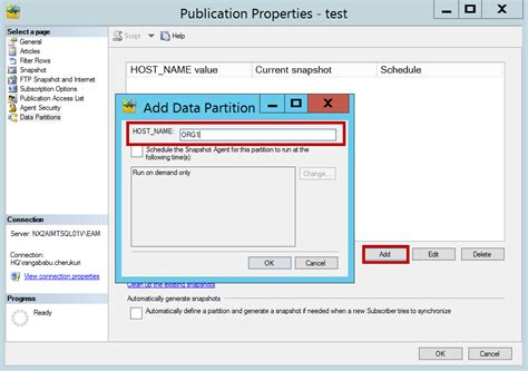 selecting specific table for each subscriber when using merge