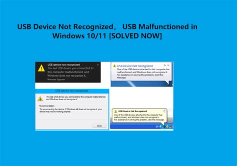 top 6 ways to fix usb device not recognized in windows 10 error porn