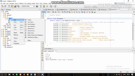 perulangan array di java youtube