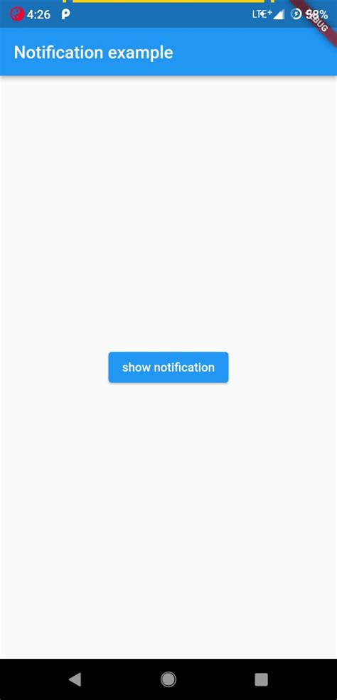 [example] [code] flutter local notification
