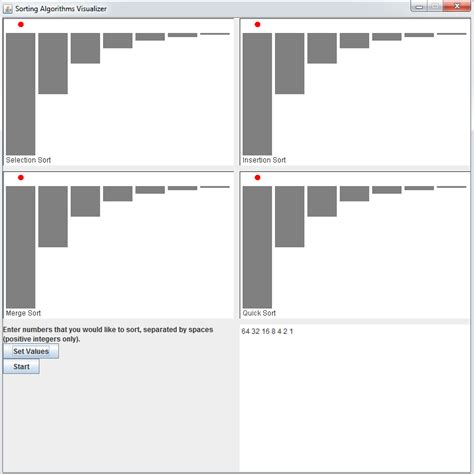 java setting a delay between actions in swing sorting algorithm