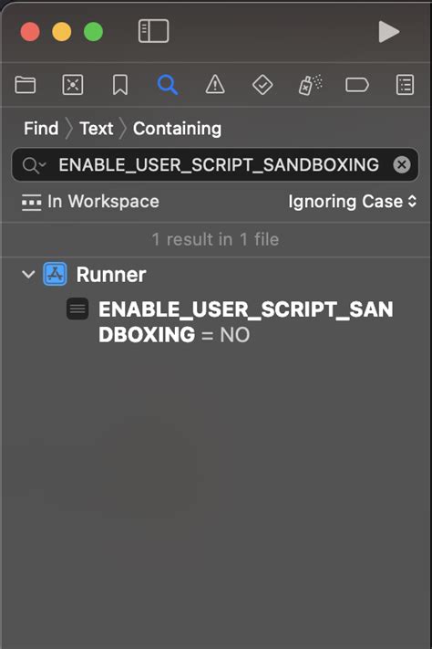 error while build ios app in xcode sandbox rsync samba 13105 deny