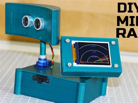 mini radar with arduino arduino project hub