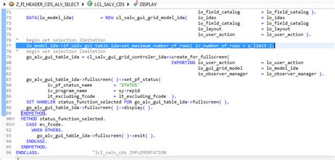 cds alv report with selection criteria sap blogs