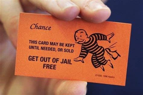 Man Tries To Avoid Jail By Handing Policeman ‘get Out Of Jail Free