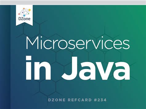 microservices in java dzone refcardz