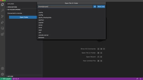 vscode ssh jupyter notebook remotely · primehub