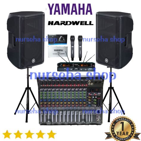 Jual Paket Speaker Aktif Yamaha 15 Inch Dbr15 Dbr 15 Paket Sound System