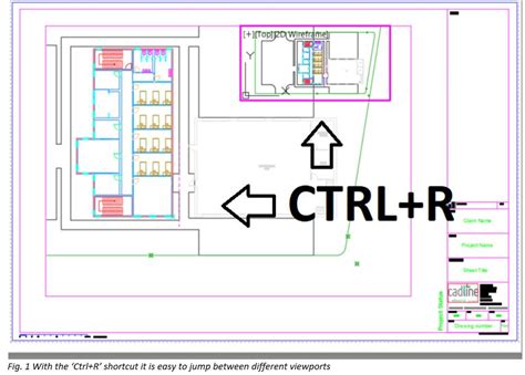 autocad tip cycling through multiple overlapping viewports cadline