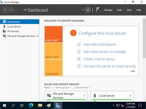 Windows Server 2022 Hyper V Install Server World