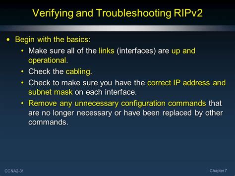 Chapter 7 Rip Version 2 Ripv2 Ppt Download