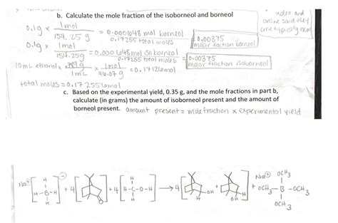 [solved] I Do Not Think I Am Calculating Mole Fraction Correctly In