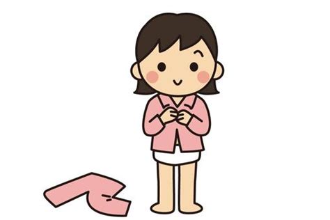 着替えるイラスト／無料イラストなら「イラストac」