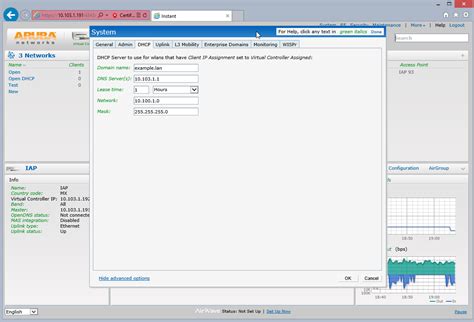 more than one dhcp pool with aruba instant 6 2 1 0 3 3 02