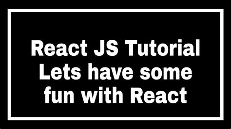01 introduction react js bangla tutorial youtube