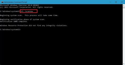 how to use the sfc command utility to fix system files on