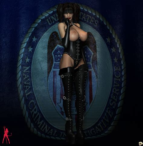 Rule 34 1girls 3d Abby Sciuto Bare Shoulders Big Breasts Black Eyes