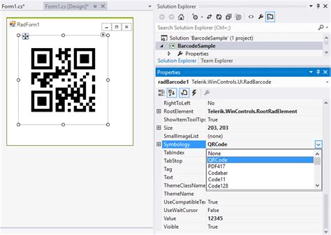 getting started winforms barcode control telerik ui for winforms