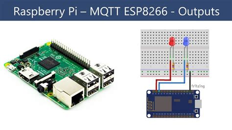 raspberry pi publishing mqtt messages to esp8266 electronics