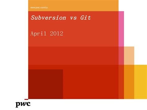 comparison subversion vs git