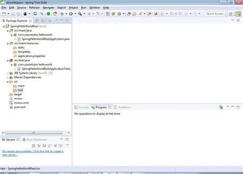 spring boot hello world example with rest yawin tutor