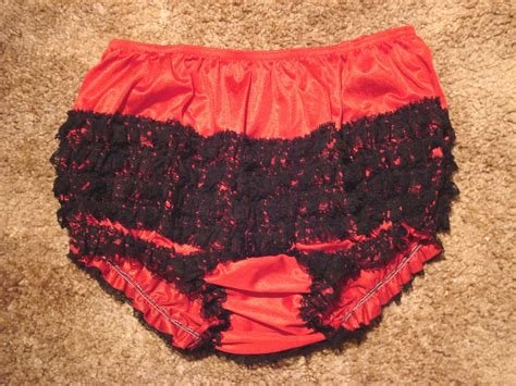Siissy All Nylon Ruffle Frilly Pantie Size Xxl Waist 48 Inches Etsy