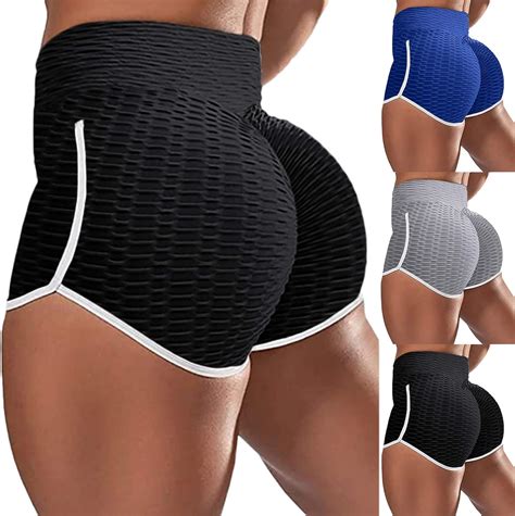 Fangren Tik Tok Leggings Short For Women Butt Lift Yoga Pants High