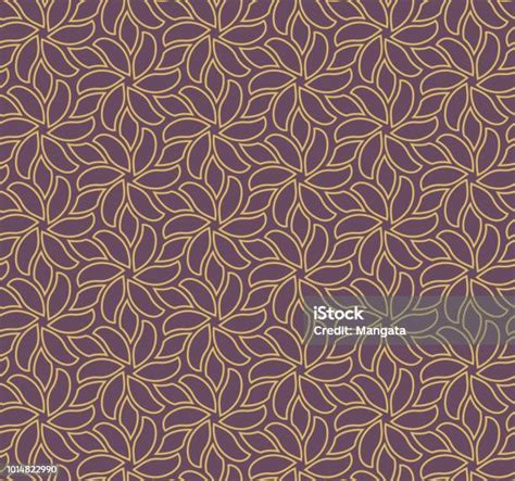 Floral Stylish Pola Mulus Latar Belakang Vector Leaf Tekstur Ornamen