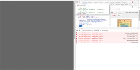 node js uncaught syntaxerror on