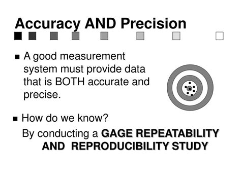 Ppt Gage Repeatability And Reproducibility For Continuous Data
