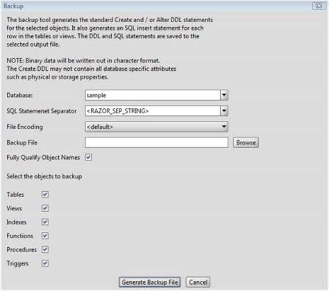 mysql database backup tool for mac windows and linux