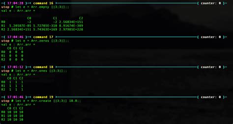 using ocaml for scientific computing 2 ndarray fang s notebook