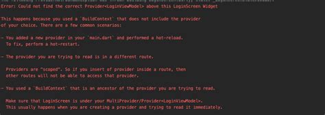 dart flutter implementing a simple listview with mvvm code review