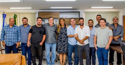 Prefeito Dr Adriano Moreno Recebe Vereadores Para PrestaÇÃo De Contas