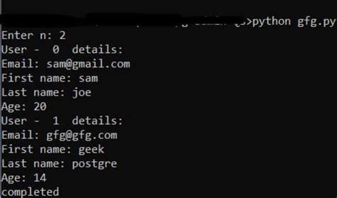 dynamically update multiple rows with postgresql and python geeksforgeeks
