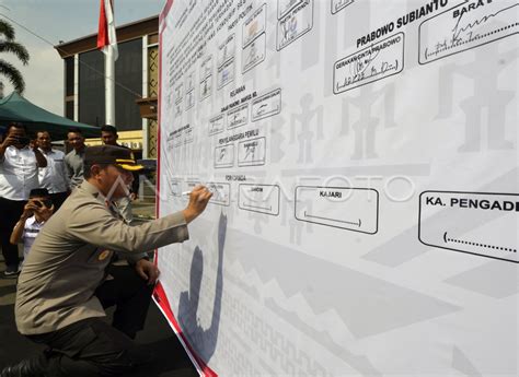 Deklarasi Pemilu Damai Di Bandar Lampung Antara Foto