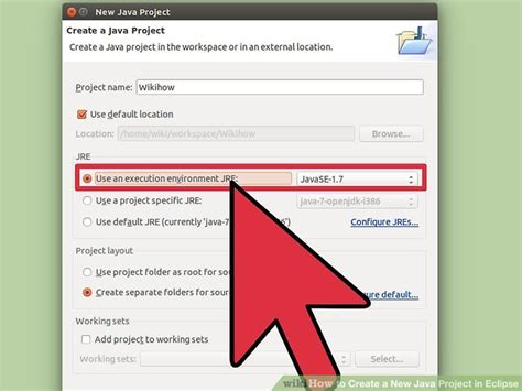 how to create a new java project in eclipse 10 steps