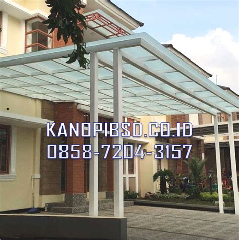 Kanopi Kaca Tempered Kanopi Bsd